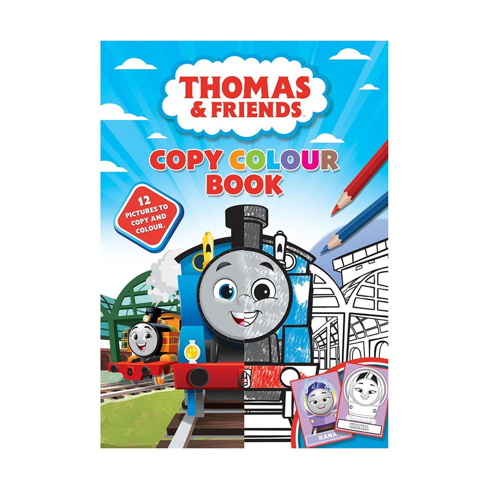 Thomas and Friends Copy Colour Book | Craft & Hobby Supplies | Country ...