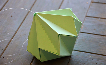 How-to: Geometric Hanging Decorations - Country Baskets