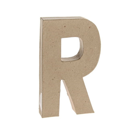 Paper Mache Craft Letter R - Country Baskets