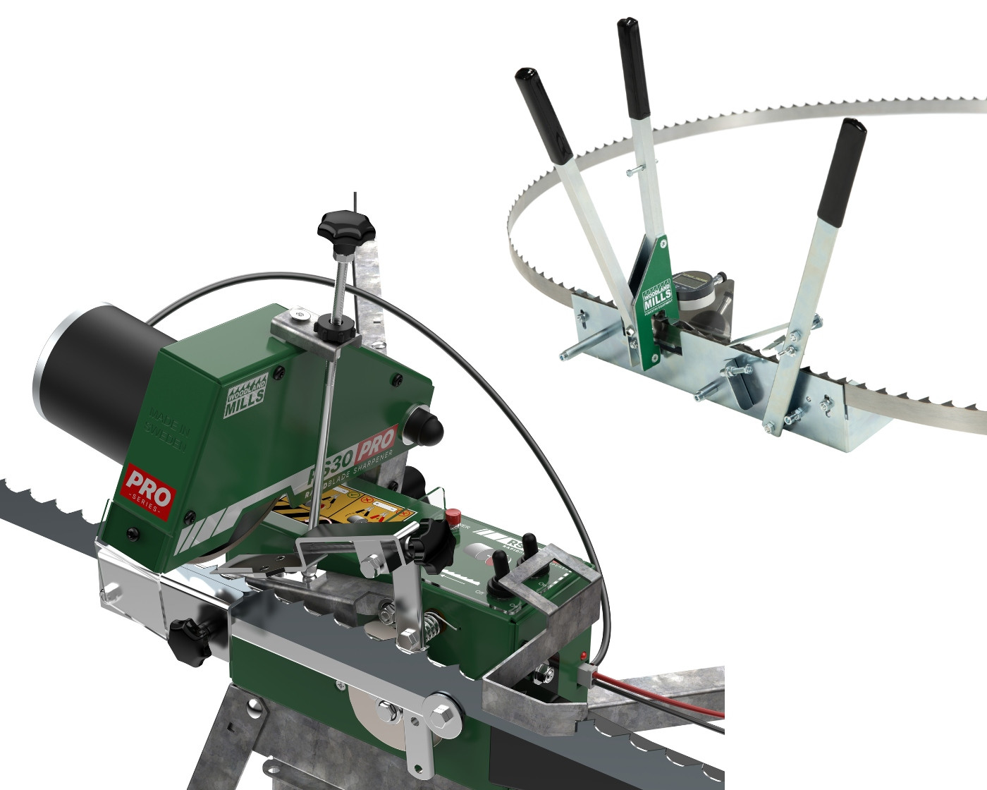 RS30 PRO Blade Sharpener & Tooth Setter Bundle | Woodland Mills