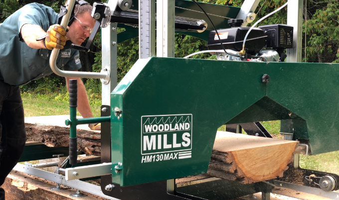 How to Mill a Log - Woodland Mills