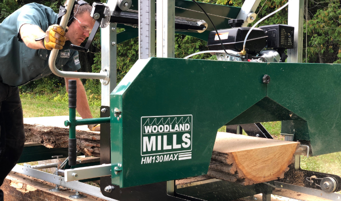 What Does a Sawmill Do - Woodland Mills