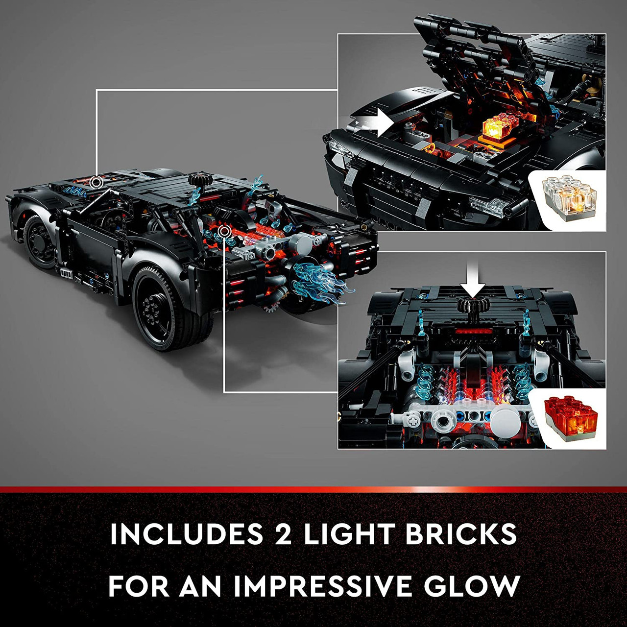 LEGO 42127 Technic THE BATMAN – BATMOBILE Buildable Car Toy - Buzz Retailer