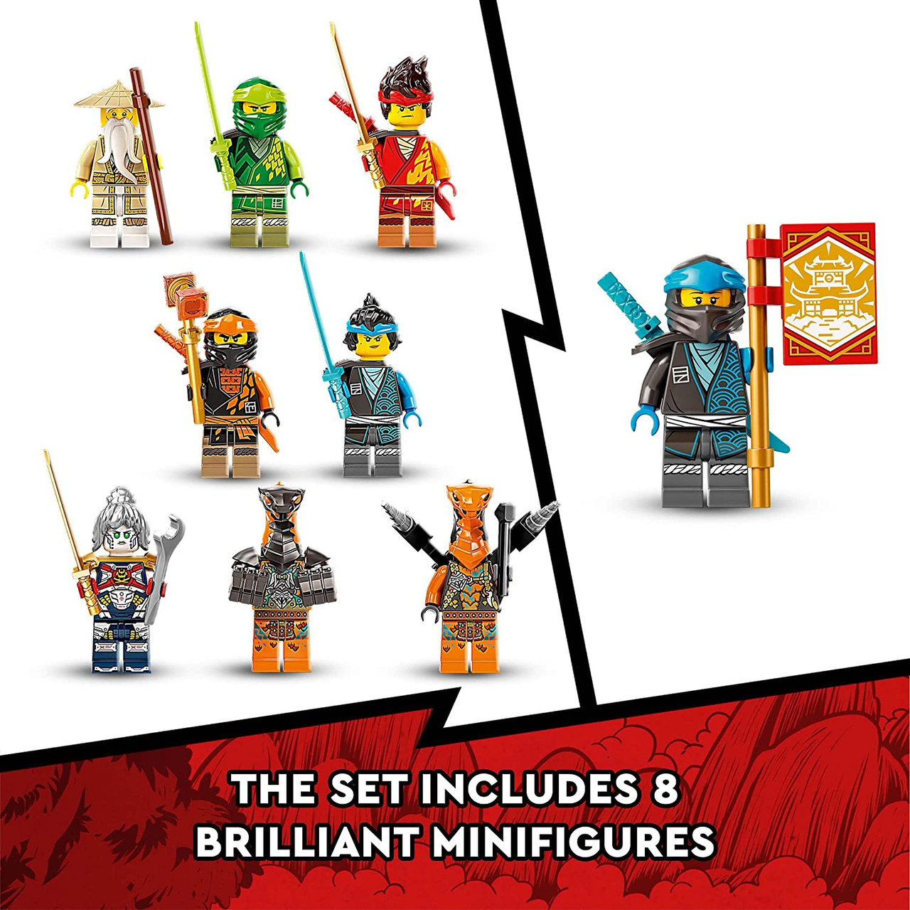 LEGO 71767 NINJAGO Ninja Dojo Temple Master of Spinjitzu Set - Buzz ...