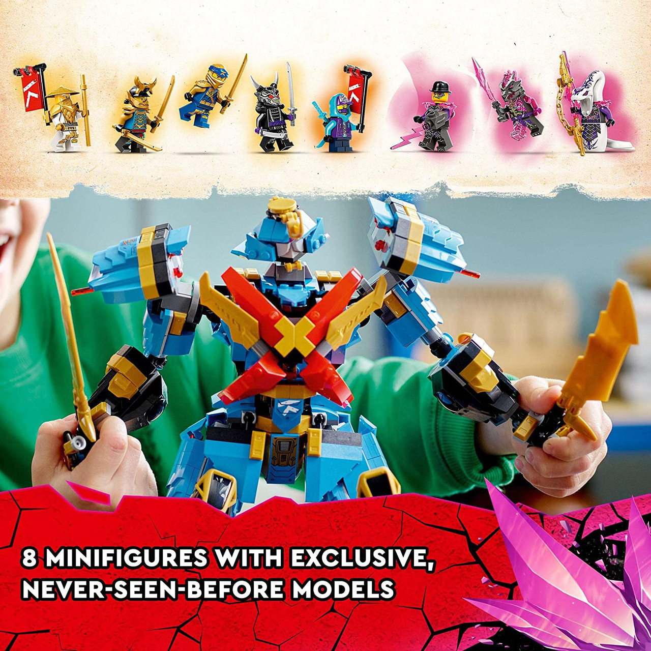 LEGO 71775 NINJAGO Nya's Samurai X MECH Action Figure Set - Buzz Retailer
