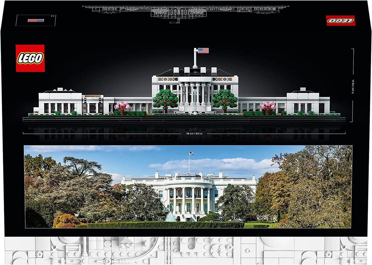 LEGO 21054 Architecture The White House Display Model Building Kit ...