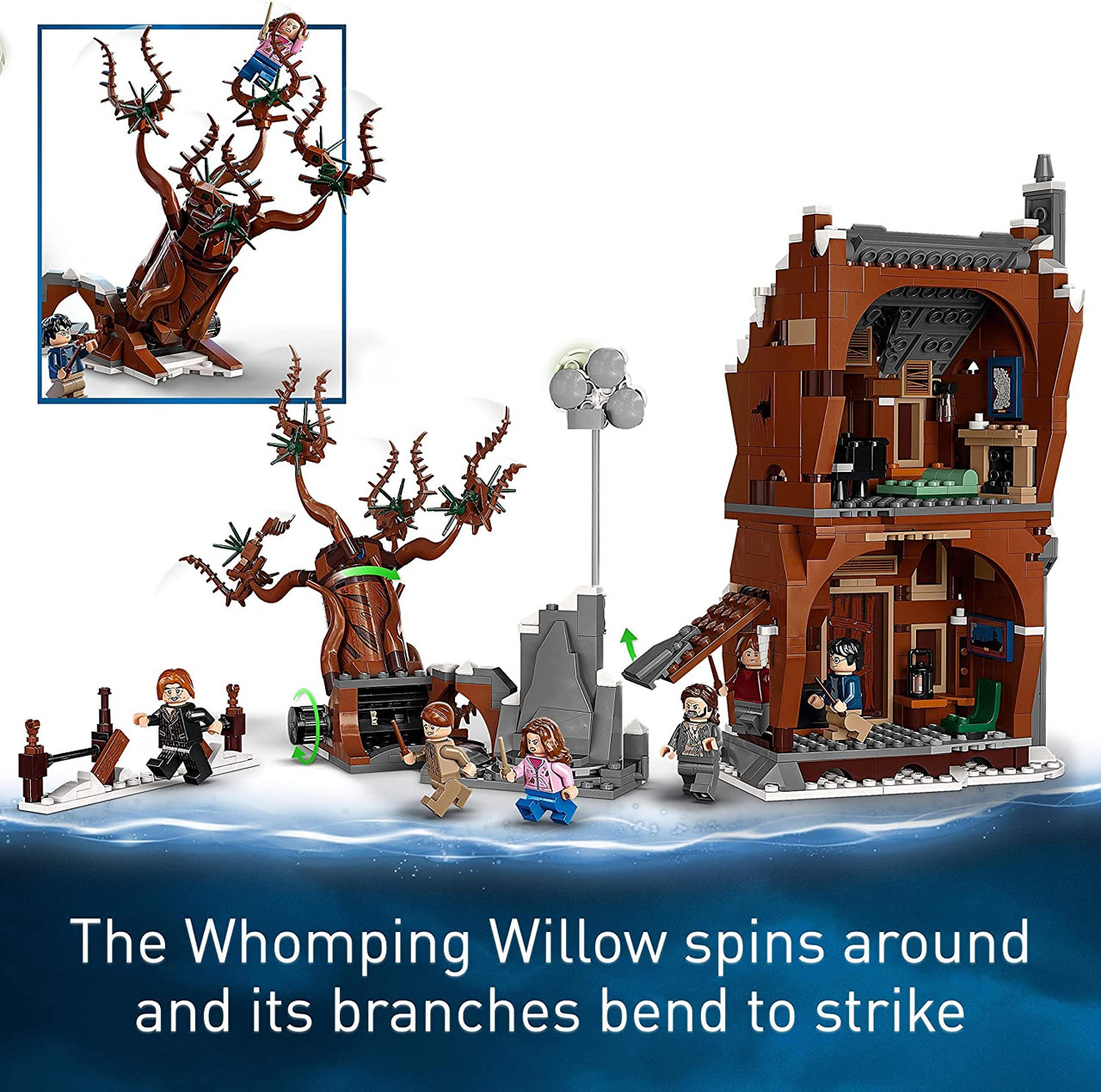 LEGO 76407 Harry Potter Shrieking Shack & Whomping Willow Set - Buzz ...