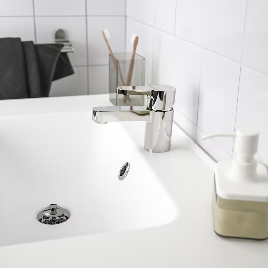 IKEA ENSEN Wash-basin mixer tap with strainer chrome - Buzz Retailer