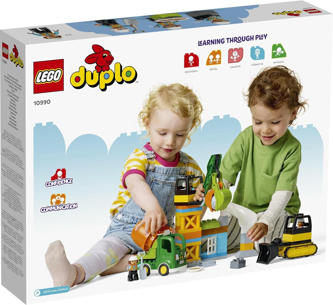 LEGO 10990 DUPLO Town Construction Site Set with Toy Crane - Buzz Retailer