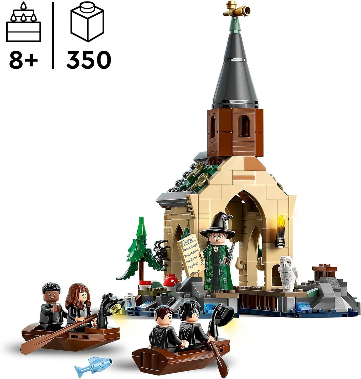 LEGO 76426 Harry Potter Hogwarts Castle Boathouse Toy Set - Buzz Retailer