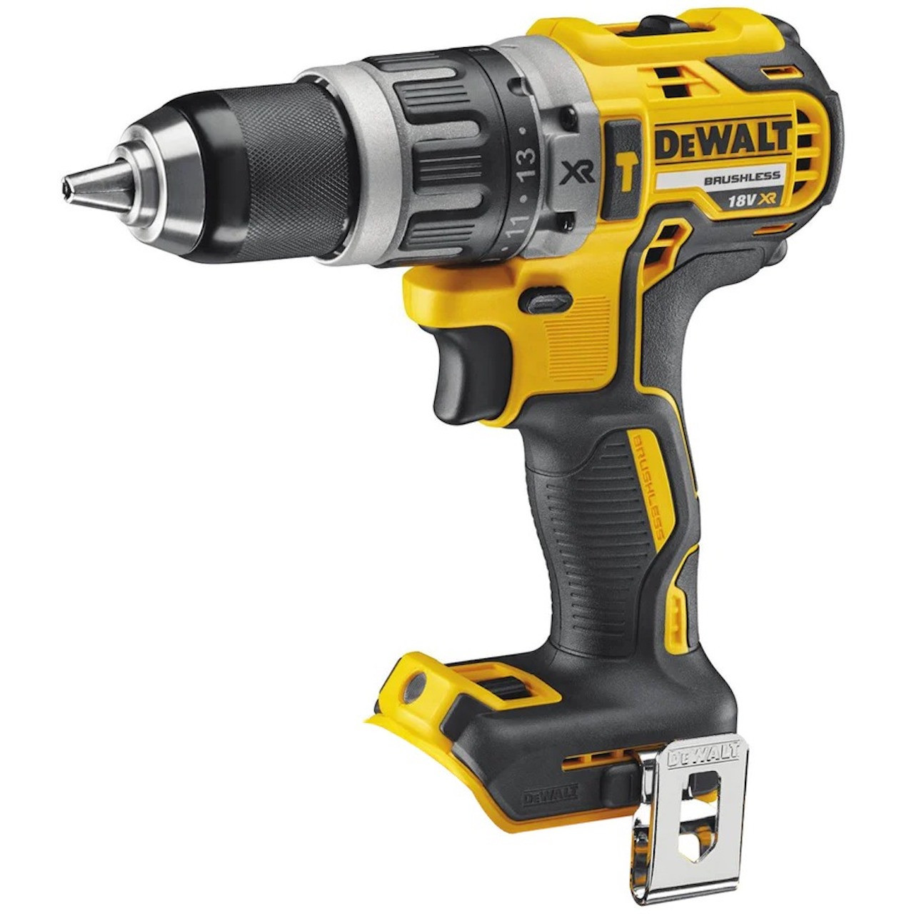 Dewalt DCD796N 18v XR Li-Ion Brushless Compact Combi Hammer Drill Body ...