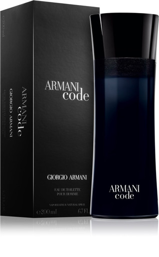 Giorgio Armani Black Code For Men Eau de Toilette 200ml - Buzz Retailer