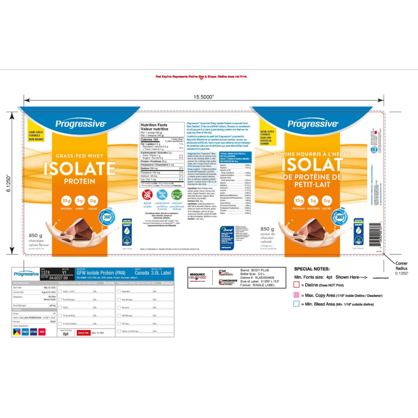Progressive Grass Fed Whey Isolate Protein