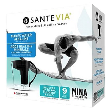 Santevia Mina Slim Series Alkaline Water Pitcher