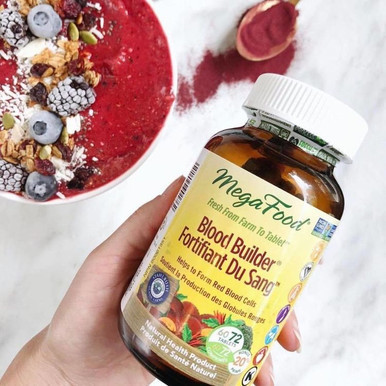 MegaFood Blood Builder Tablets - Nourish Your Red Blood Cells