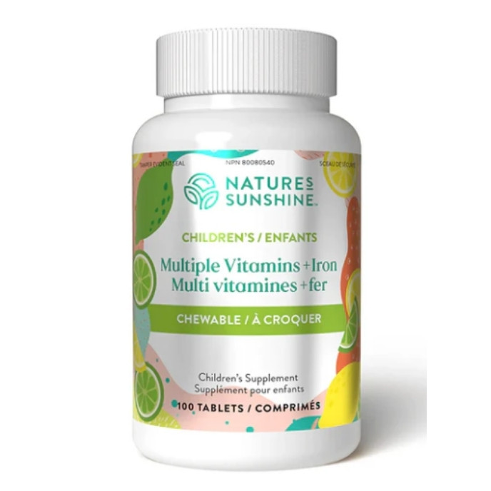Nature’s Sunshine Children’s Multi Vitamins | 100 Tablets