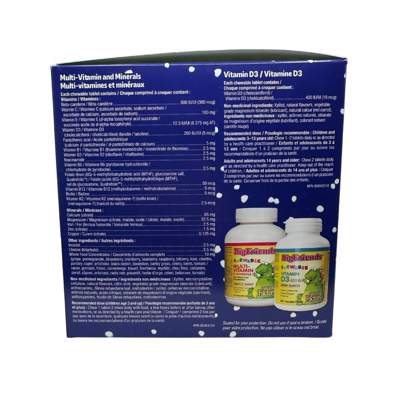 Natural Factors Children's Winter Gift Box with Big Friends | Kids ...