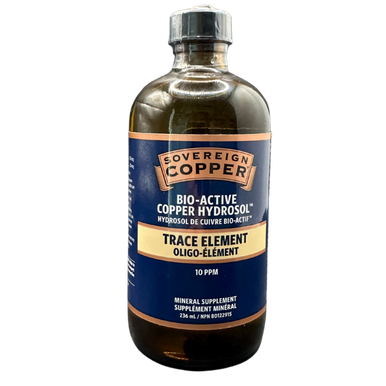 Sovereign Copper - Bio-Active Copper Hydrosol Trace Element 236 mL