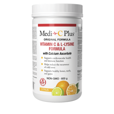 Medi C Plus Original Formula Vitamin C & L-Lysine | 600 grams