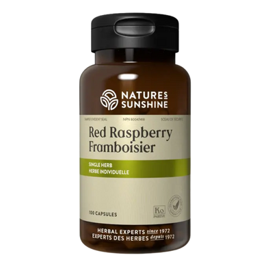 Nature's Sunshine Red Raspberry Capsules