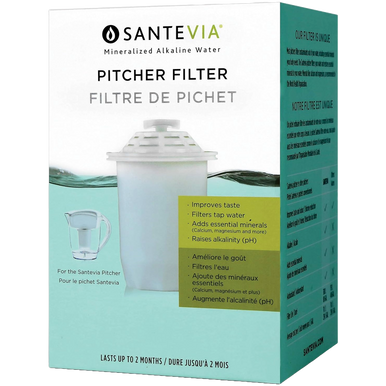 Santevia Mineralized Water Pitcher Filter - Pure Hydration
