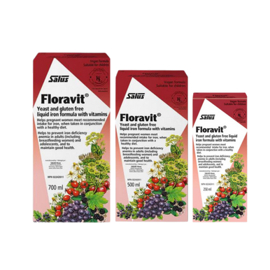 Salus Floravit Liquid Iron Formula with Vitamins | 3 sizes