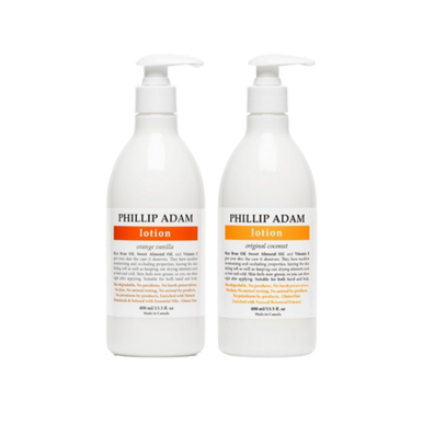Phillip Adam Lotion 400mL - original coconut & orange vanilla