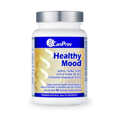 CanPrev Healthy Mood – Natural Mood Support with 5-HTP & Saffron | 90 ...