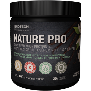 Innotech Nutrition Nature-Pro Raw Grass-Fed Whey Protein - Vanilla ...