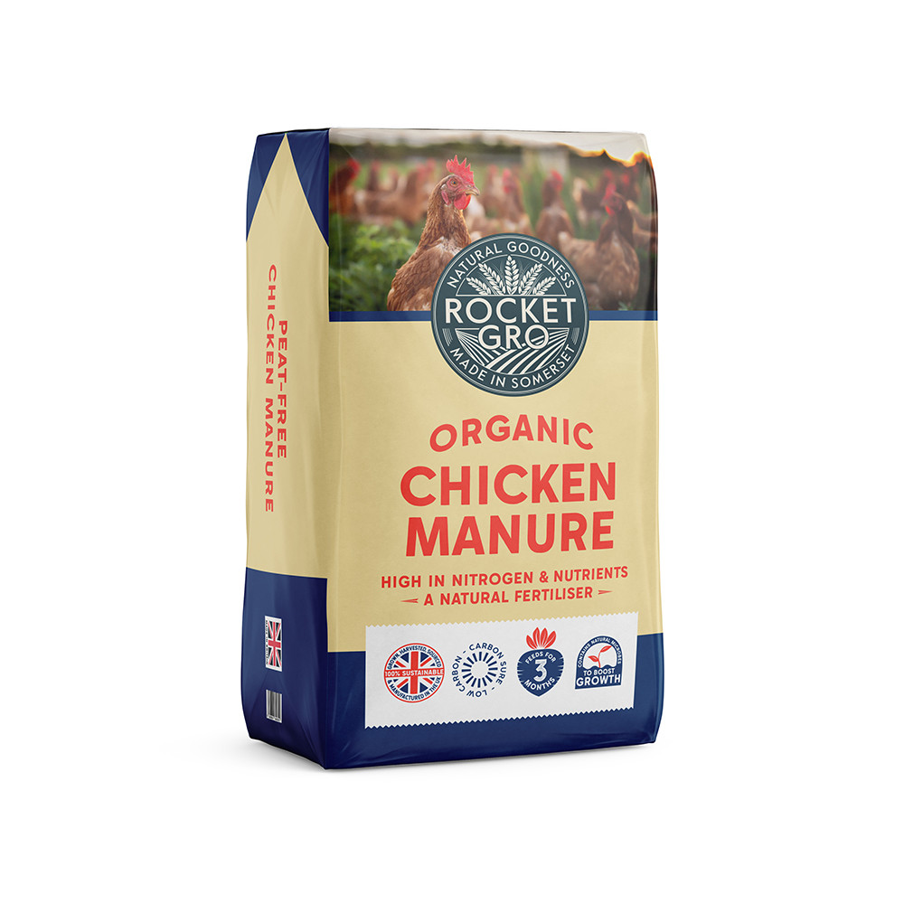 RocketGro Organic Chicken Manure | Natural & Peat Free | Sarah Raven