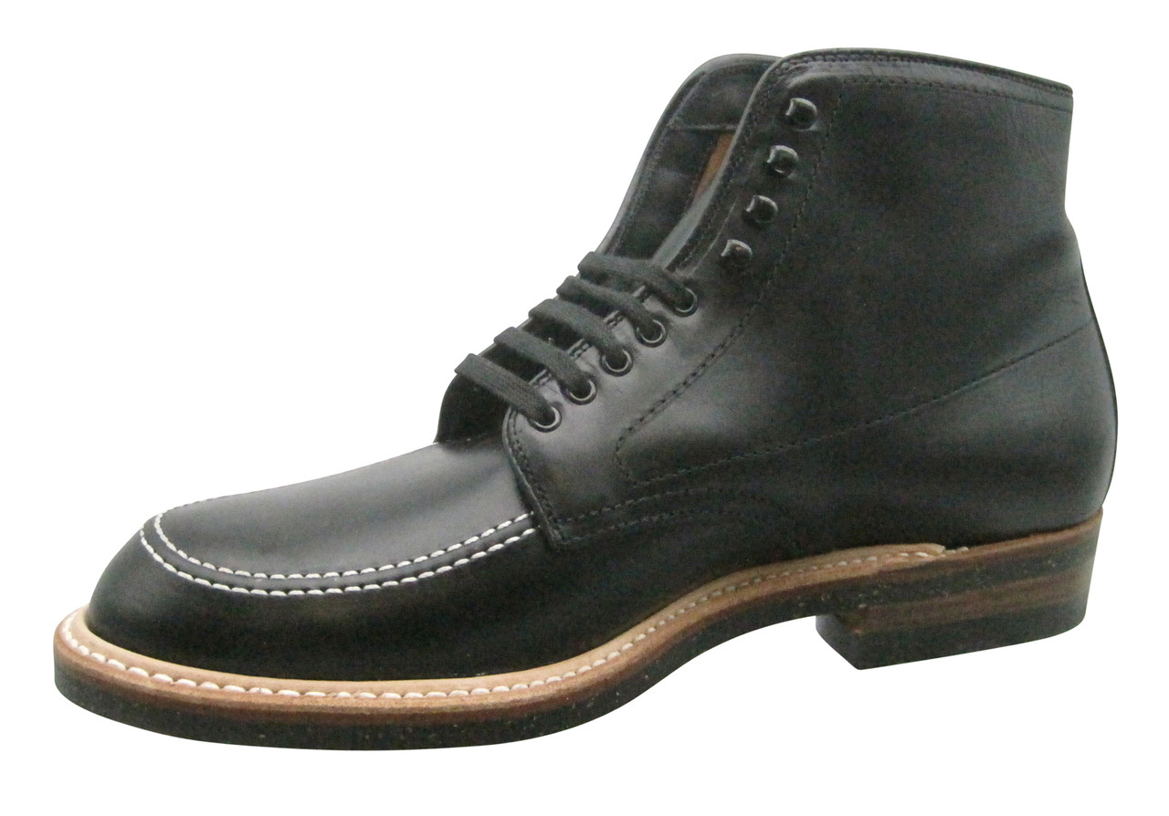 Alden Indy Workboot Black Leather #401 - Sherman Brothers Inc