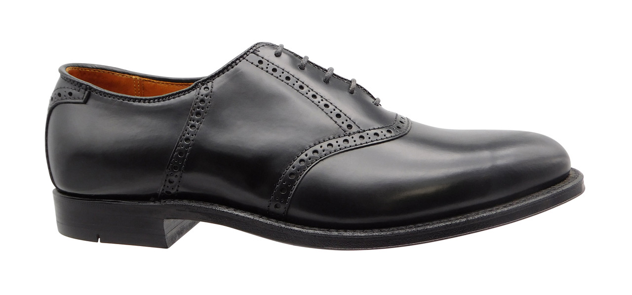 Alden Traditional Saddle Black Genuine Shell Cordovan #993 - Sherman ...