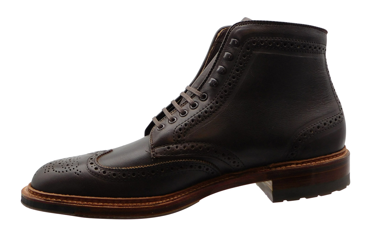 Limited Edition Ardmore Wing Tip Boot in Arabica Lux Calfskin with ...