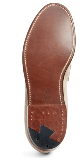 Alden -LIMITED EDITION SPRUCE ST. PENNY SLIP ON Milkshake suede #D2226 ...