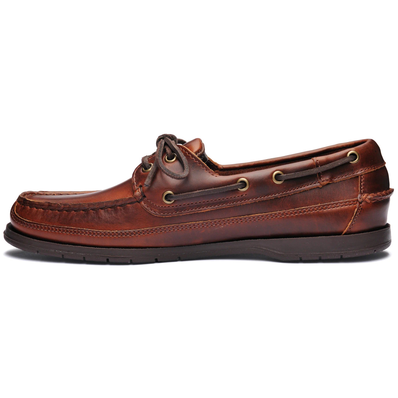 Sebago Men's Docksides Schooner Brown - Sherman Brothers Inc