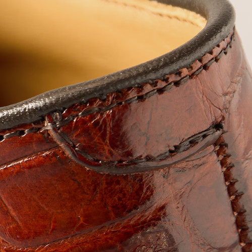 Allen Edmonds Maxwell Reserve Plain-toe Derby Dress Shoe Chili Croc ...