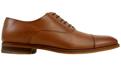 Alan Payne Clark Tan Italian Calfskin - Sherman Brothers Inc