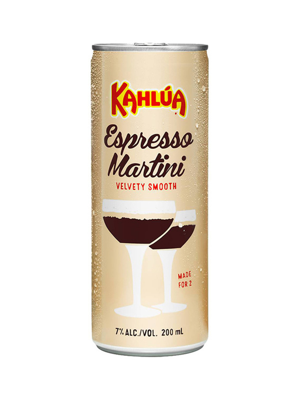 Buy KAHLUA ESPRESSO MARTINI CANS 200ML Online GoodDrop