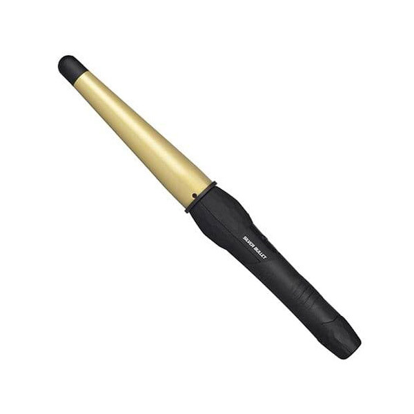 Silver Bullet Fastlane Ceramic Conical Curling Wand - Gold Large - Vivo ...