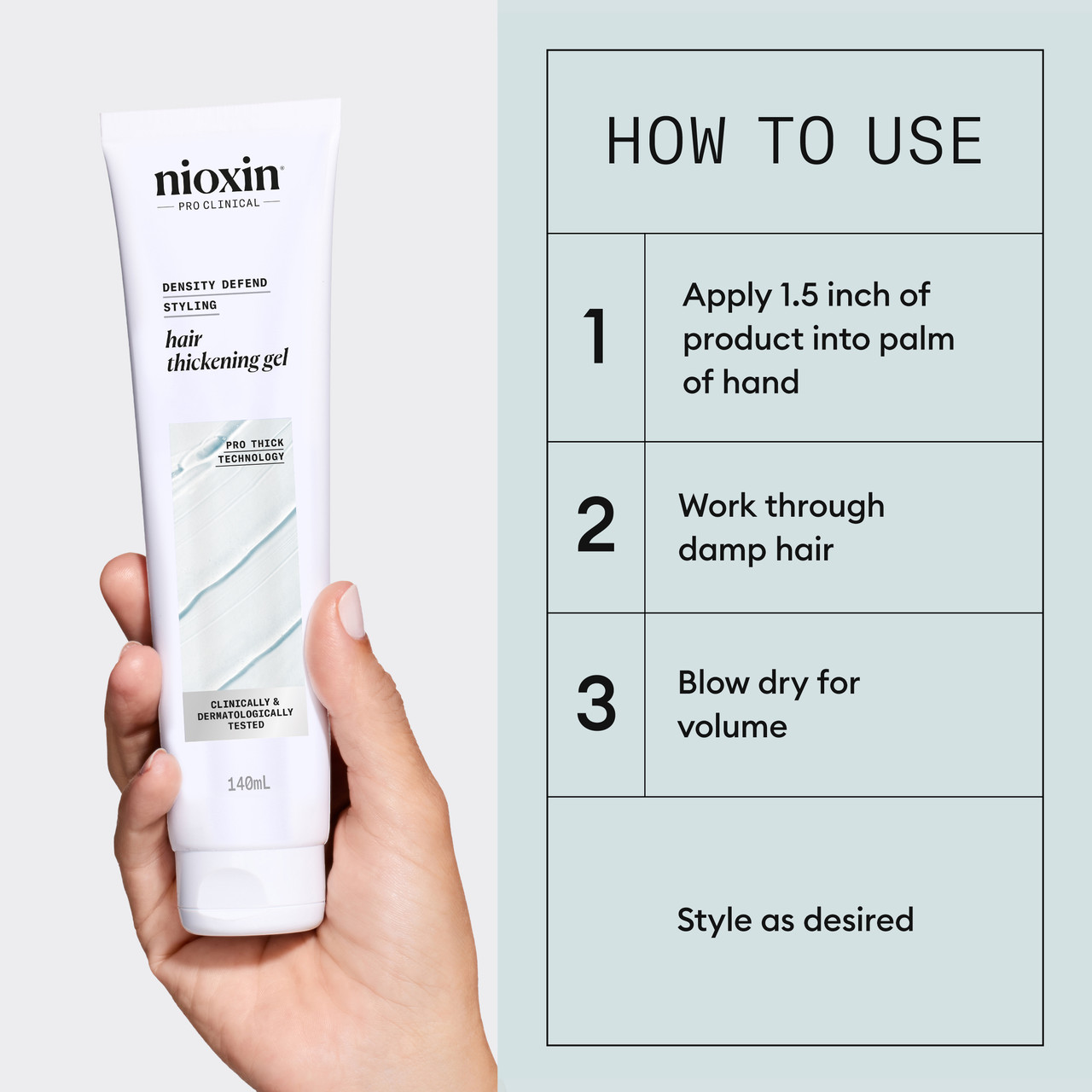 Nioxin Thickening Gel | Vivo