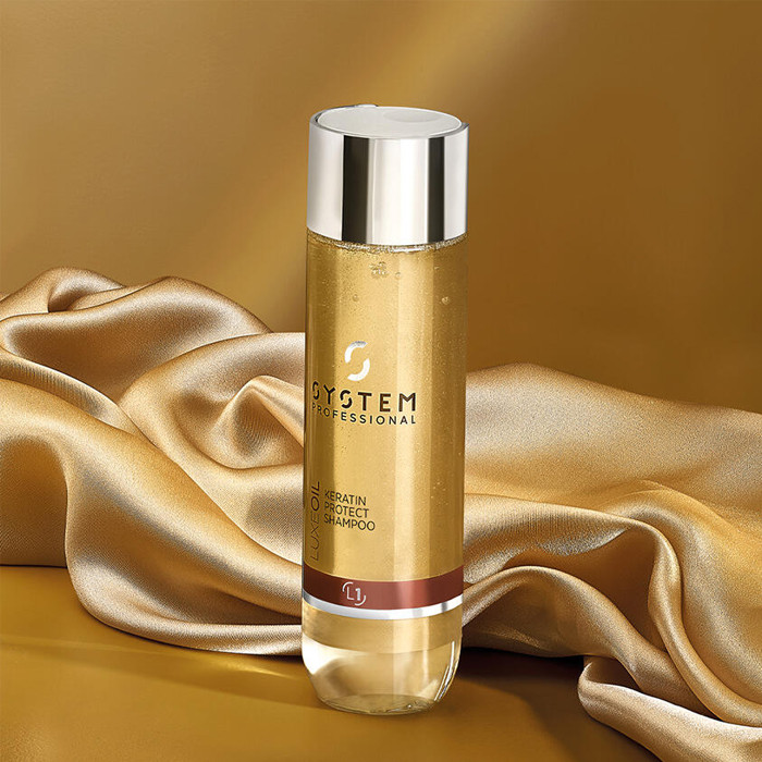 Wella System Professional LuxeOil Keratin Protect Shampoo - Vivo Hair ...