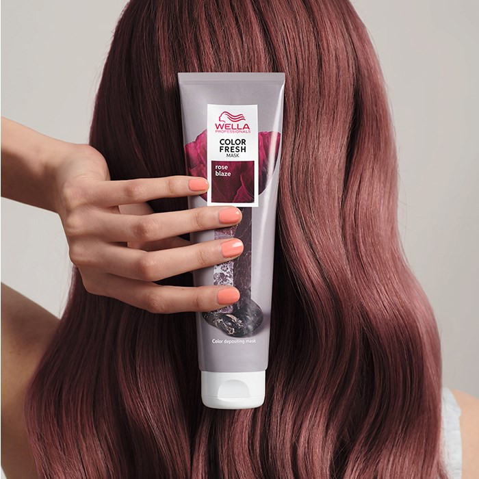 Wella Color Fresh Mask - Rose Blaze - Vivo Hair Salon and Skin Clinic