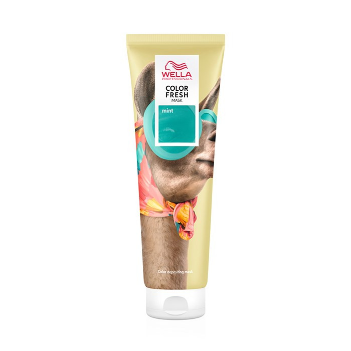 Wella Color Fresh Mask - Mint - Vivo Hair Salon and Skin Clinic