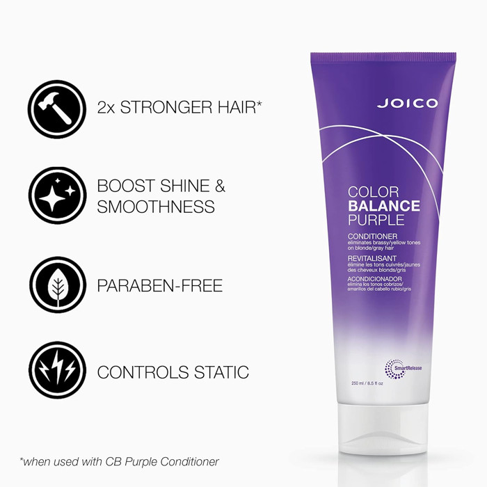 Joico Color Balance Purple Conditioner - Vivo Hair Salon and Skin Clinic