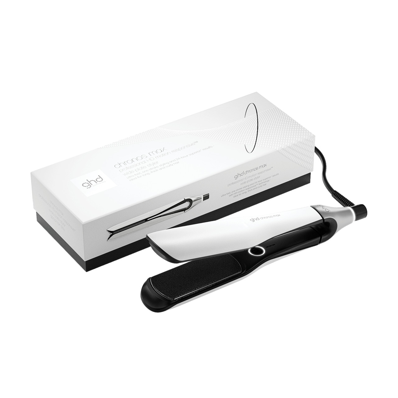 ghd Chronos Max - Wide Plate in White