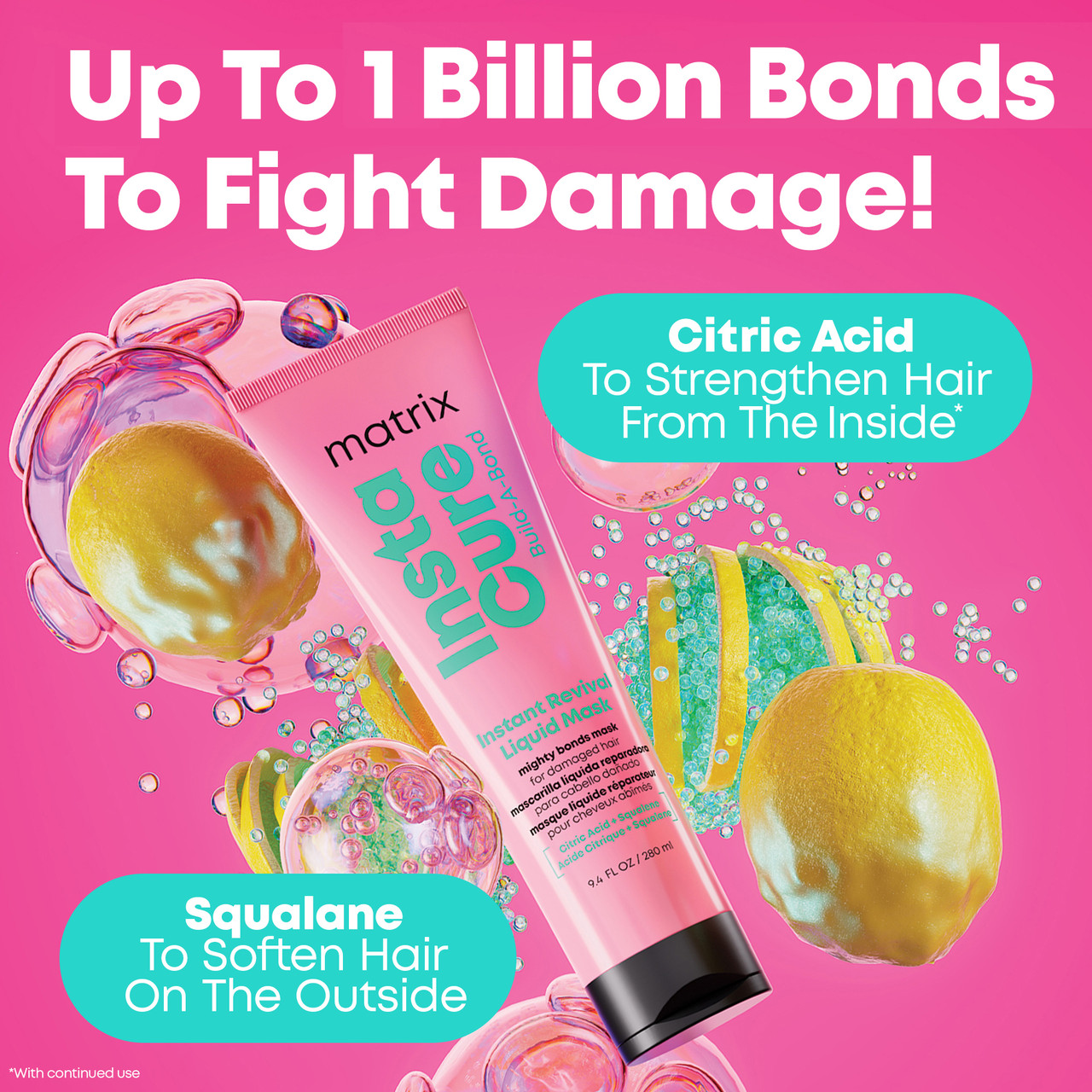 Matrix Instacure Build-A-Bond Instant Revival Liquid Mask 250ml