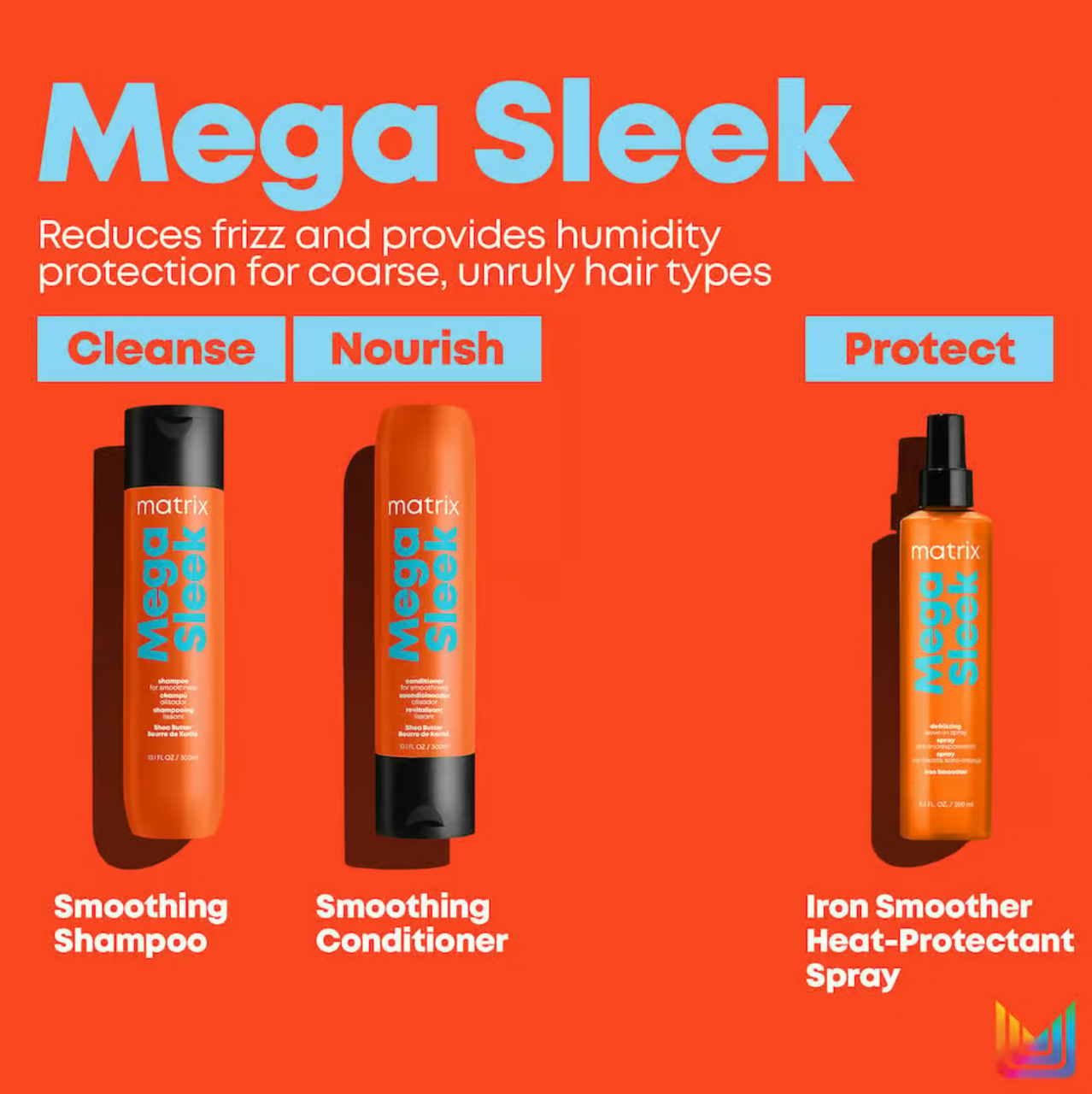 Matrix Total Results Mega Sleek Trio Bundle - Vivo Hair Salon and Skin ...