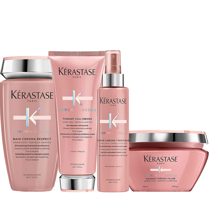 Kérastase Chroma Absolu Fine Hair Mask Quad Bundle - Vivo Hair Salon ...
