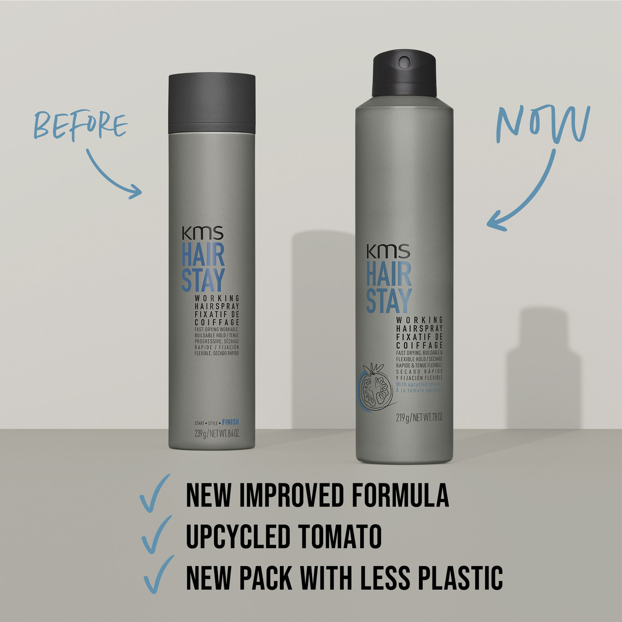 KMS Hair Stay Working Hairspray - Vivo Hair Salon and Skin Clinic