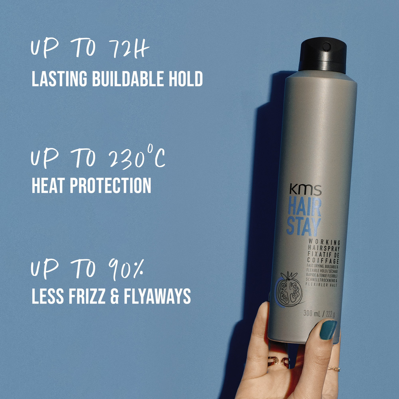 KMS Hair Stay Working Hairspray - Vivo Hair Salon and Skin Clinic
